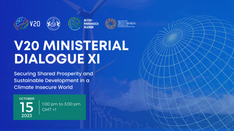V20 Ministerial Dialogue XI Communique - V20: The Vulnerable Twenty Group